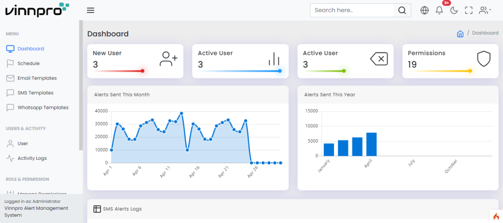 Alert Management System - Vinnpro